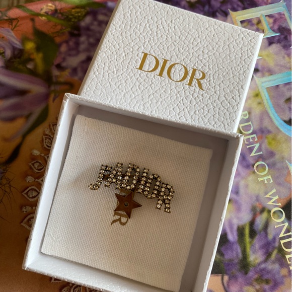 Dior | Jewelry | Nwt Christian Dior Jadior Pin Brooch | Poshmark